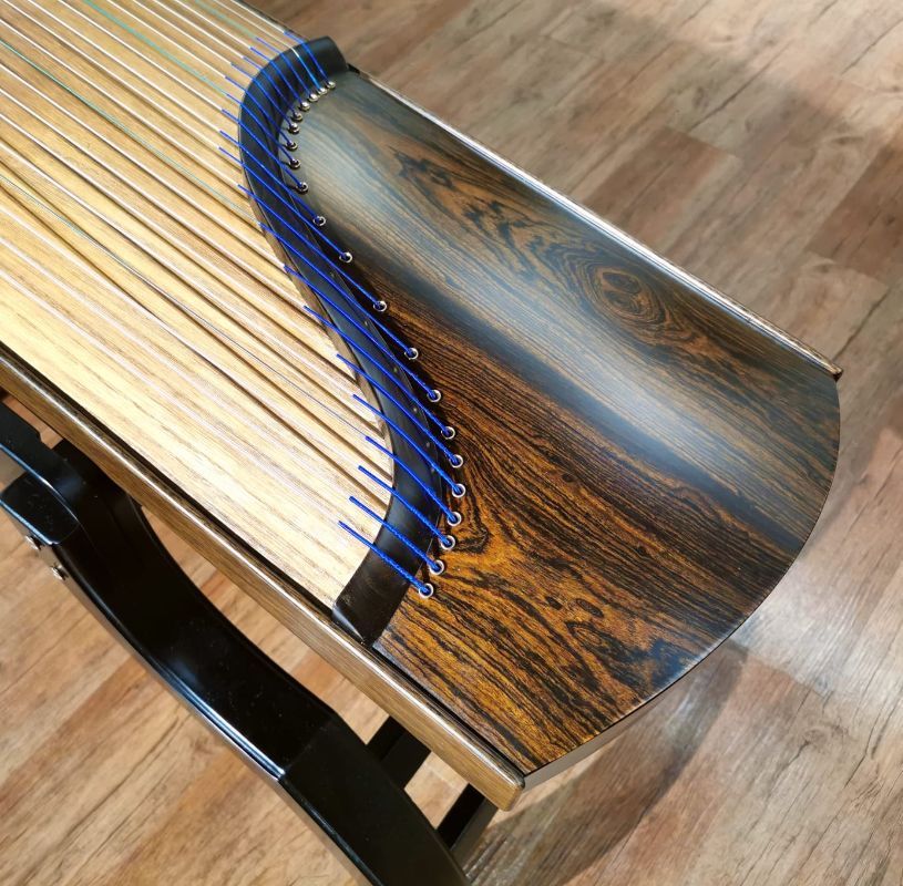 Tang Styled East Indian Rosewood Guzheng 半挖筝 (SC022B) - Heritage ...